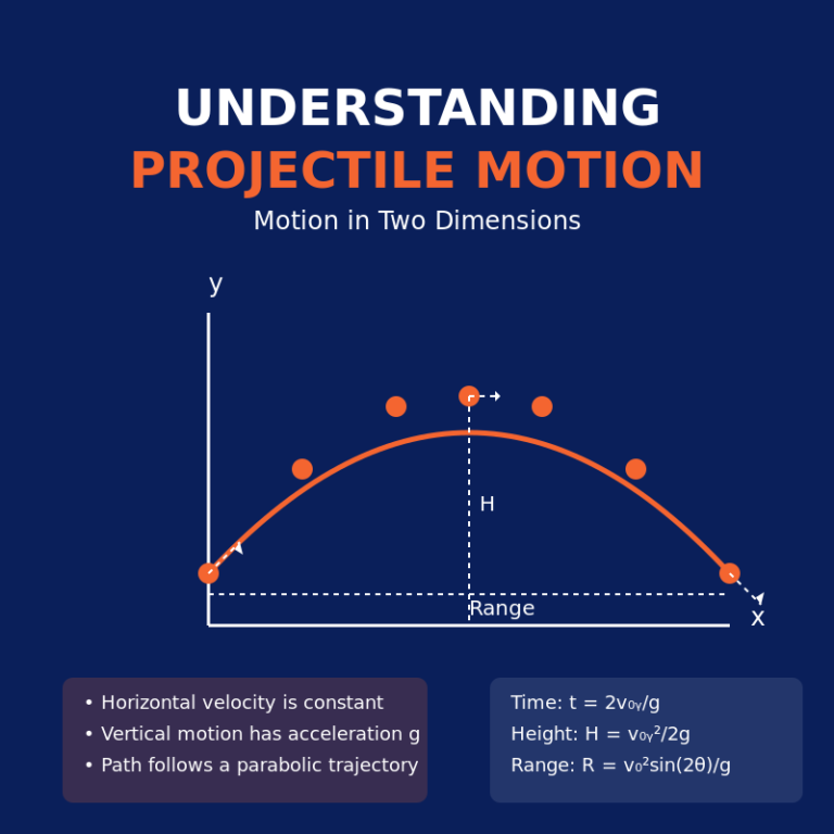 Understanding Motion in Two Dimensions: Projectile Motion